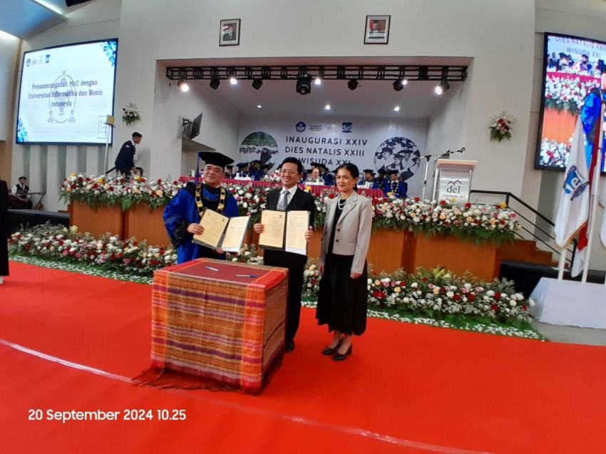 Dies Natalies IT Del Diisi Orasi Ilmiah Dirut GO/Rektor UNIBI Prof Dr ...